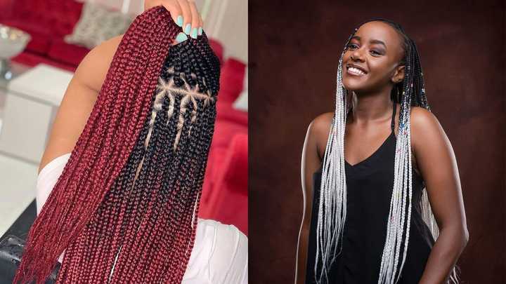 50+ loose braids hairstyles to inspire your next hairdo - YEN.COM.GH