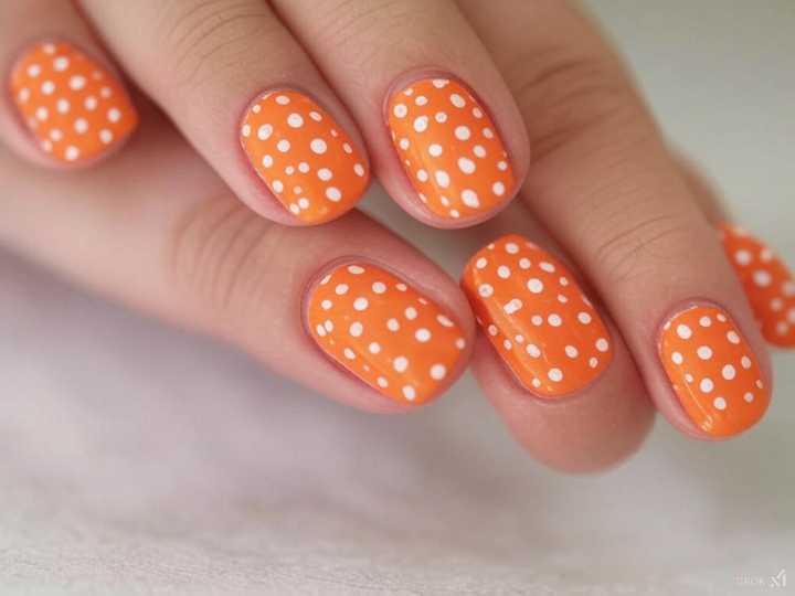 30 unique and trendy orange nail ideas that can elevate your styles ...
