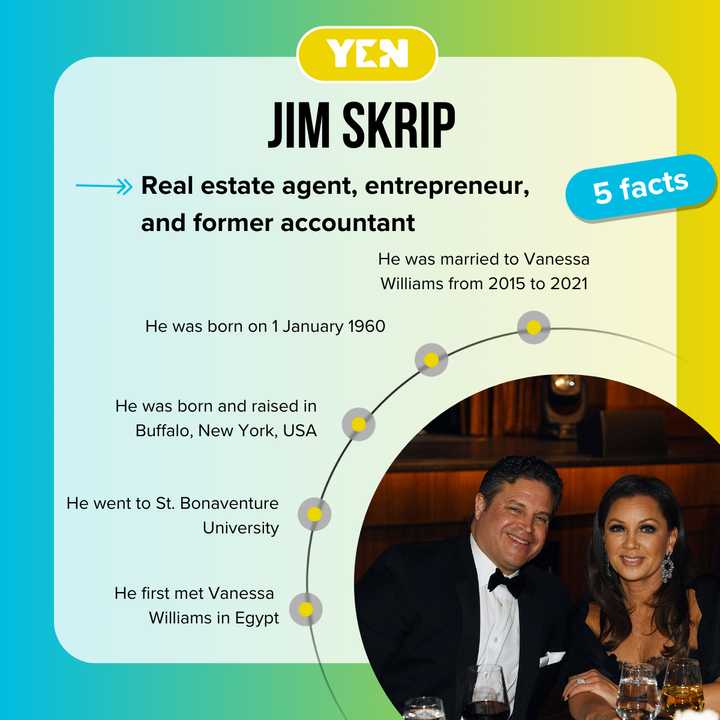 Meet Jim Skrip, Vanessa Williams' ex-husband she quietly divorced in ...