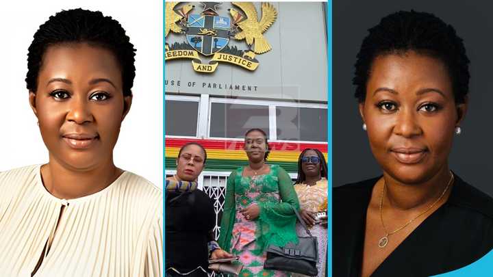 NPP MPs Walk Out as Ewurabena Aubynn Sworn in as Ablekuma North MP: "We ...