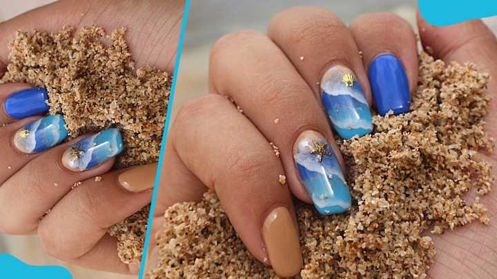 The top 20 beach nail designs for a stylish and tropical look - YEN.COM.GH