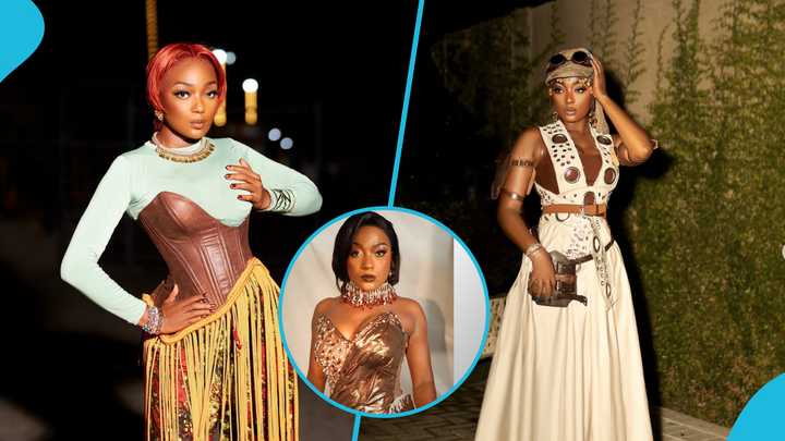 Singer Efya Serves Boss Chic in Black Pantsuit at 2025 TGMA: A Look at ...