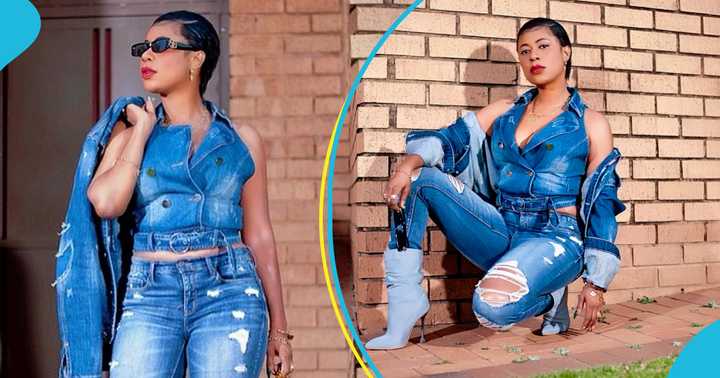 Selly Galley @36: Actress Slays In Denim And Tattered Trousers In ...