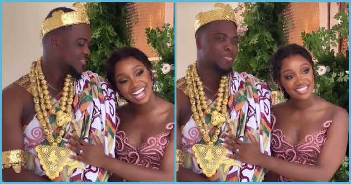 Dr Ofori Sarpong's Daughter's Wedding: Moment Husband Licks His Lips After Staring At Wife's ...