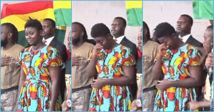 Afua Aduonum Cries As Singathon Ends, Gets Heroic Send Off, Video ...