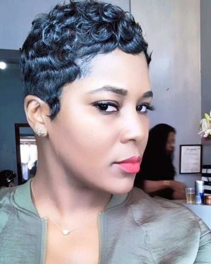 Best pineapple waves hairstyles for short natural hair - YEN.COM.GH