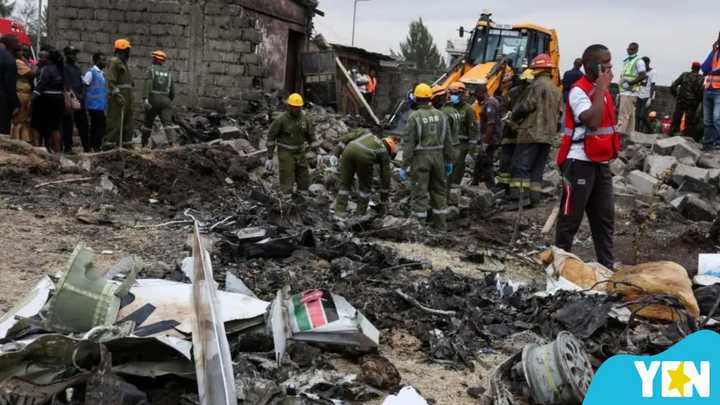AMREF Plane Crashes Into a Building in Kenya, Days After Ghanaian Helicopter Tragedy - YEN.COM.GH
