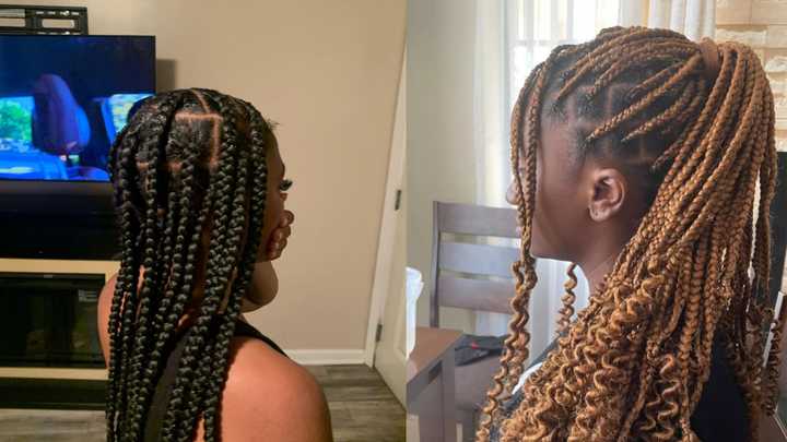 50+ loose braids hairstyles to inspire your next hairdo - YEN.COM.GH