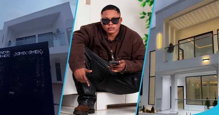 AMG Deuces: Influencer Flaunts Newly Built Plush Mansion On His Son's ...