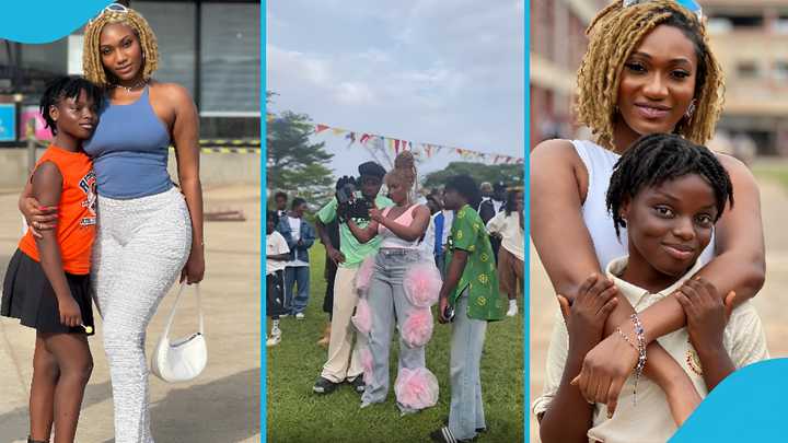 Wendy Shay Features Tracy Shay in Too Late Remix Video Shoot - YEN.COM.GH