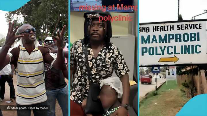 Outrage As Baby Goes Missing At Mamprobi Polyclinic, Aba Dope Spits ...