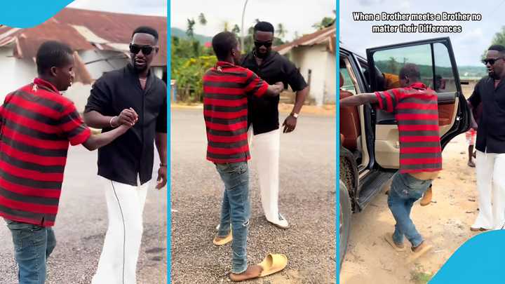 Former Ayensuano MP Reconnects With Fan, Leads Him Into His Land ...