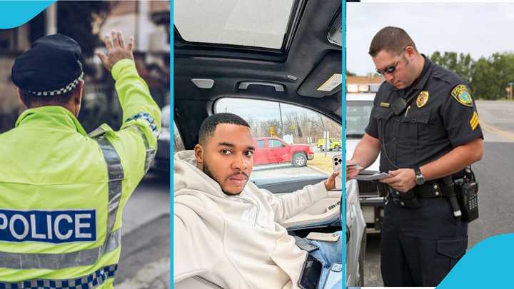 Twene Jonas Scared As He Spots Police While Speeding On Highway - YEN ...