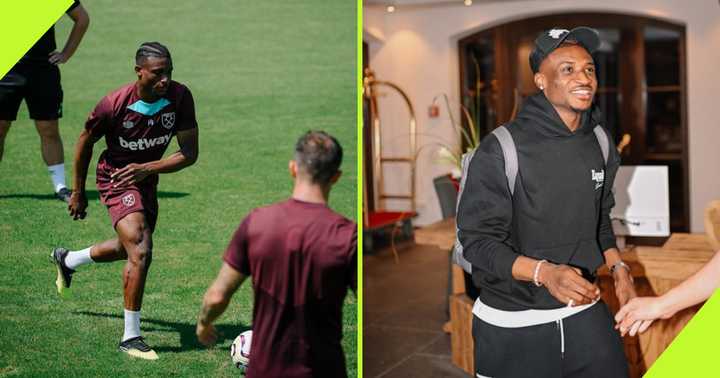 Mohammed Kudus Unleashes New Hairstyle Following West Ham Return - YEN ...