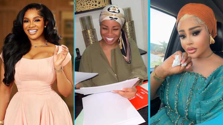 Aba Dope Hypes Serwaa Amihere As She Studies for Law School, Video ...