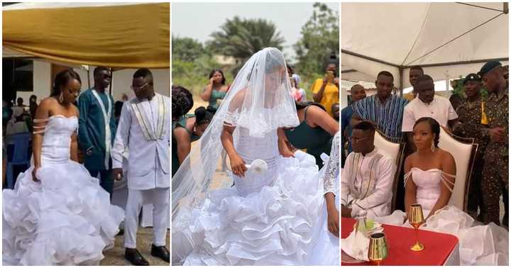 Photos From Wedding Of Ruby Klenam Tetteh Who Dumped Boyfriend Uncle ...