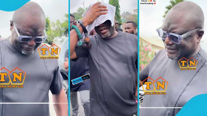 Daddy Lumba: Mikki Osei Berko Inconsolable As He Mourns Late Musician During Visit to His ...