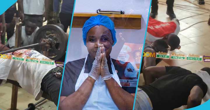 Chef Faila's Cook-A-Thon: Macho Men Do Pushups, Lift Weights As They ...