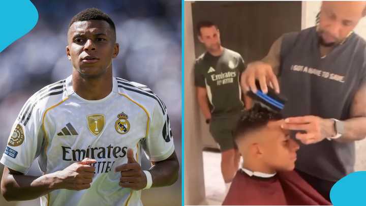 Kylian Mbappe Debuts New Hairstyle After FIFA Club World Cup - YEN.COM.GH