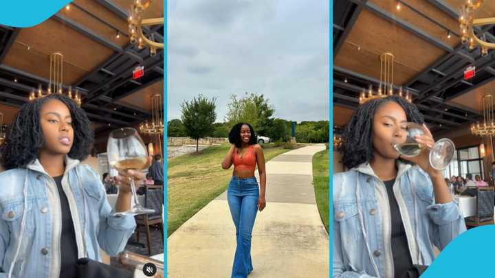 MzVee Enjoys Life, Sips Champagne And Looks Pretty In Video: "Original ...