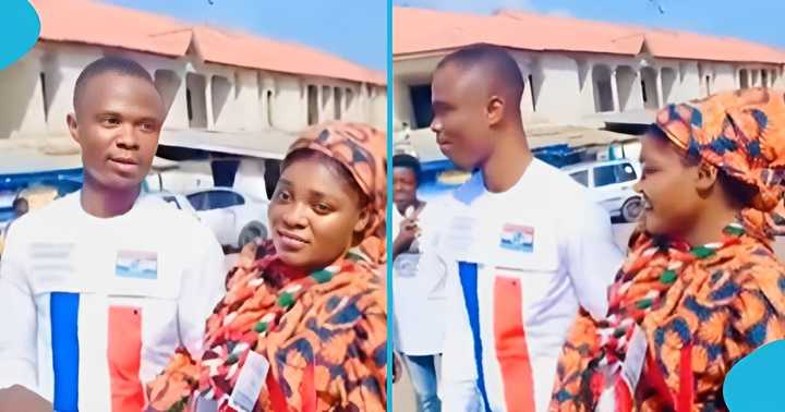 NDC And NPP Couple Step Out In Their Party Colours: "This Is Beautiful ...