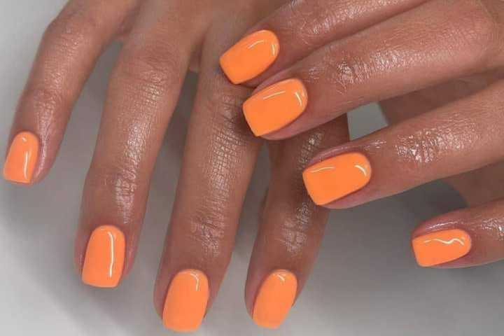 30 unique and trendy orange nail ideas that can elevate your styles ...