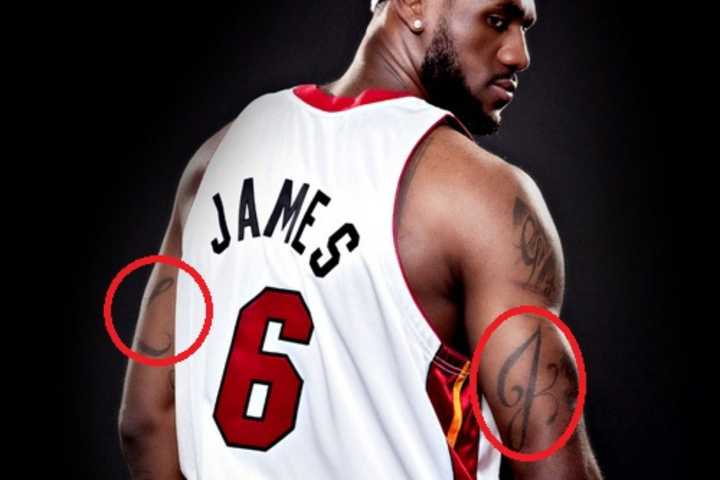 A list of all LeBron James' tattoos and their meanings (with photos ...