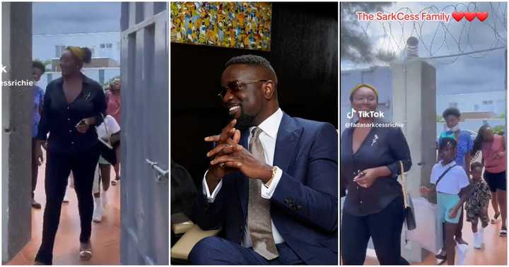 Tracy Sarkcess Takes Her Kids Out In Video, Peeps Admire The Family ...