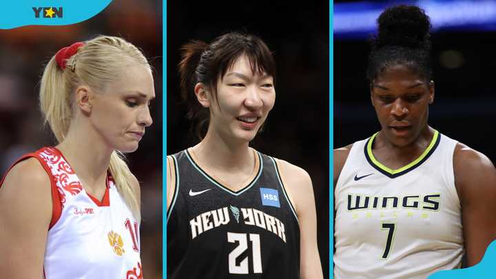 Top 20 tallest WNBA players in NBA history (Ranked by height) - YEN.COM.GH